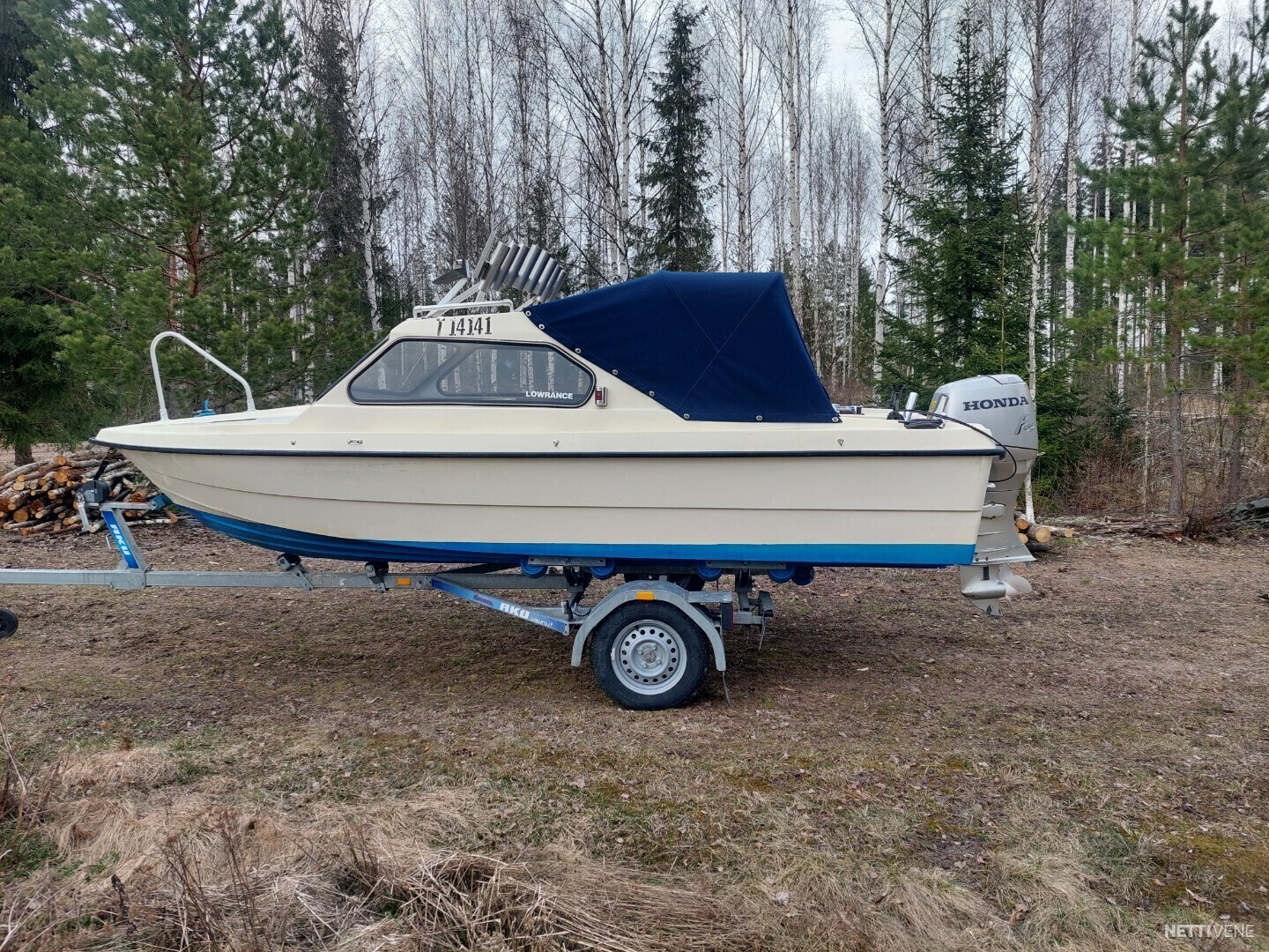Move 500 HT + Aku BP750-L Moottorivene 1982 Hamina - Nettivene