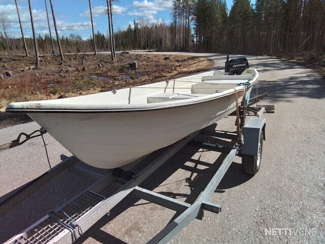 Suvi 440 + Evinrude 8hv 2t Motor boat Jyväskylä - Nettivene