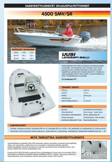 Suvi 4500 S Moottorivene 2005 Lohja - Nettivene
