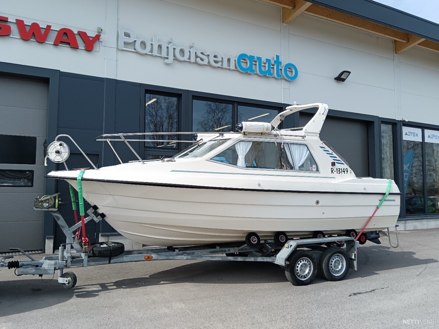 SunCamp 620 + Yamaha 90hv + Traileri Moottorivene 1991 Kempele - Nettivene