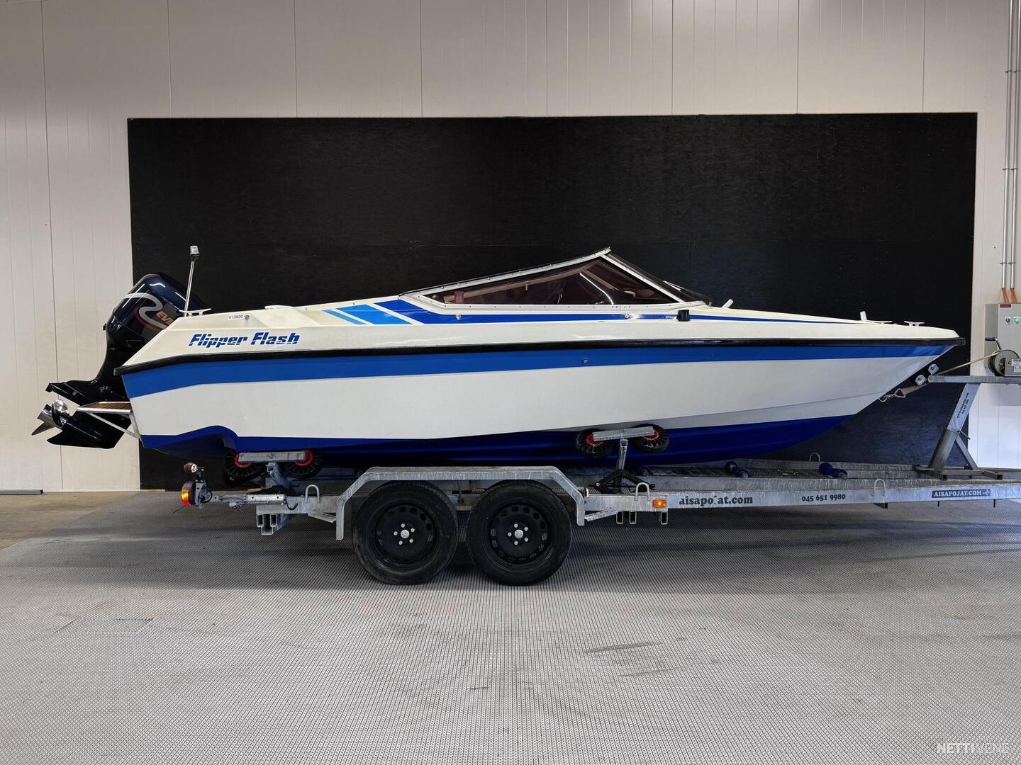 Flipper Flash Evinrude 175 Motor boat 1989 Lempäälä - Nettivene
