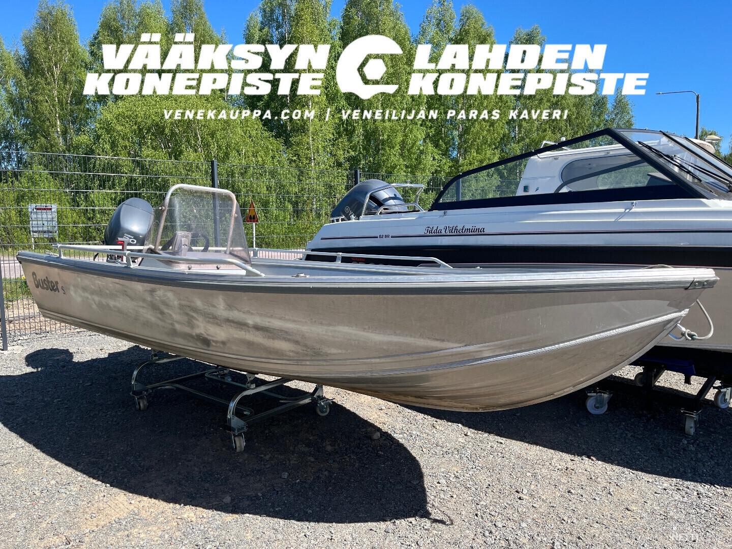 Buster S1 + Yamaha F30 AETL | Vääksyn Konepiste – Lahti Vääksy