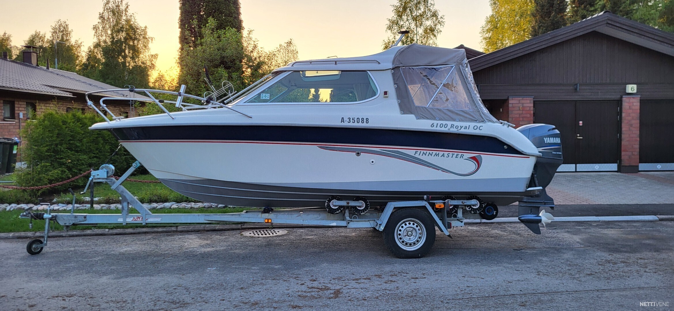 Finnmaster 6100 Royal Cruiser OC Moottorivene 2007 Hyvinkää - Nettivene