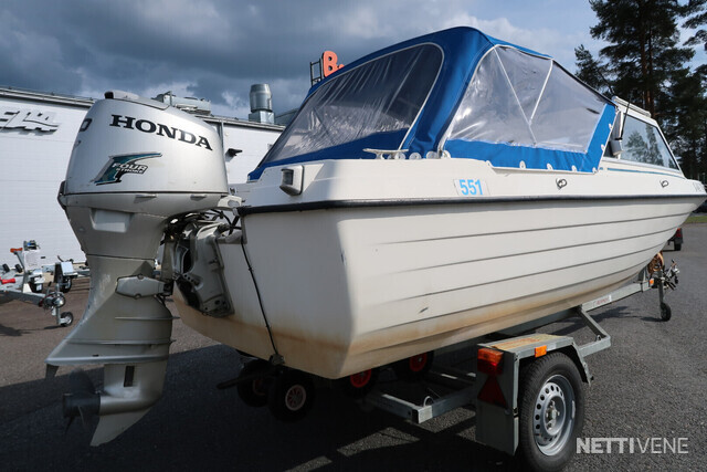 Bella 551 HT / Honda BF50 Motor boat 1989 Joensuu - Nettivene