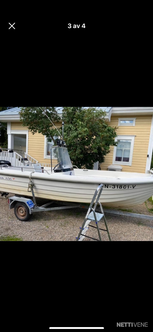 Uttern A56 Moottorivene 2007 Uusikaarlepyy - Nettivene