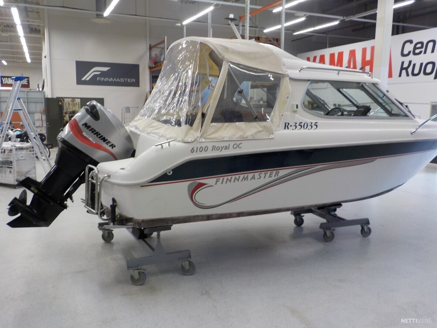 Finnmaster 6100 Royal Cruiser OC Moottorivene 2004 Kuopio - Nettivene