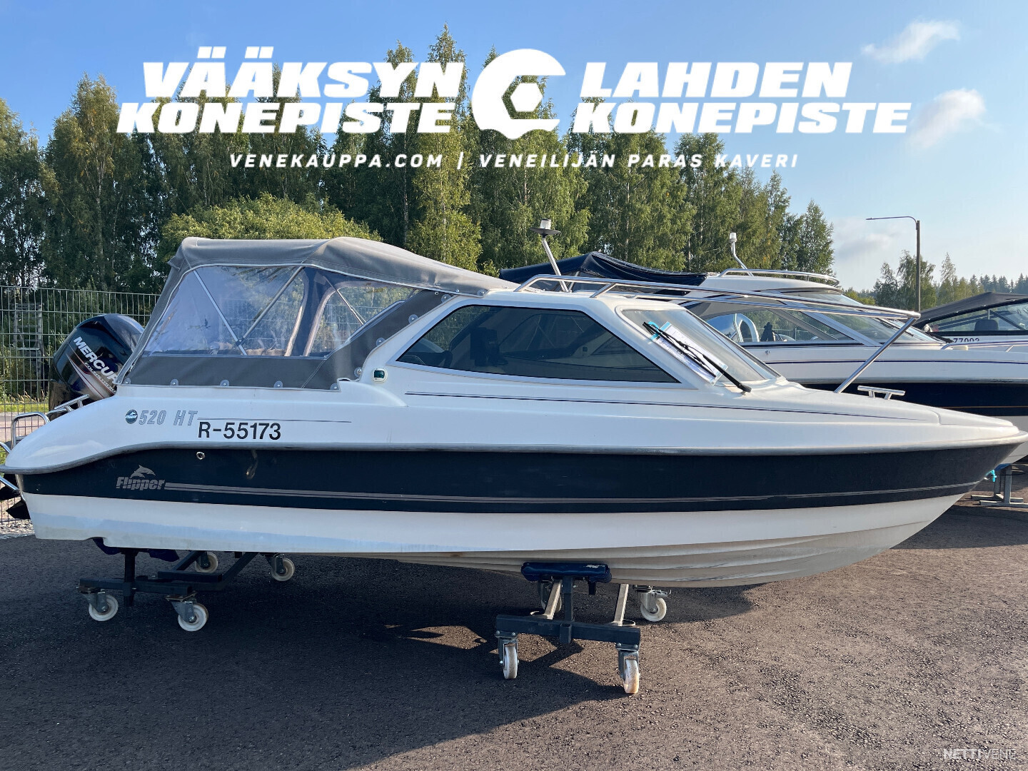 Flipper 520 HT + Mercury F60 ELPT EFI CT | venekauppa.com veneilijän ...