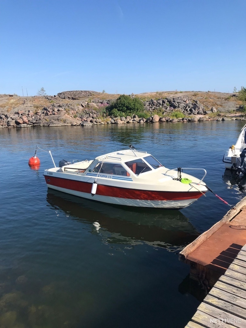 Flipper 570 HT Moottorivene 1977 Helsinki - Nettivene