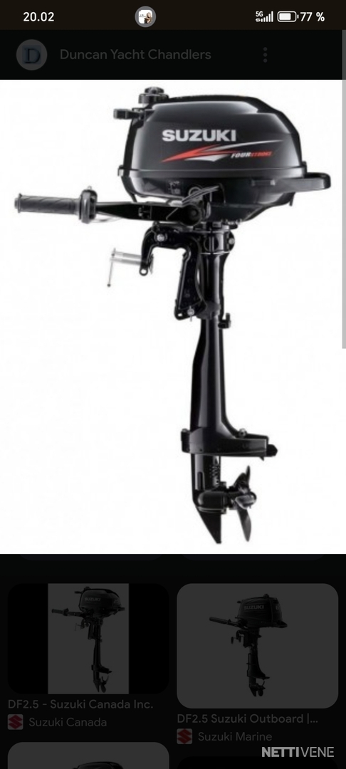 Suzuki DF 2.5 Engine 2021 Kirkkonummi - Nettivene